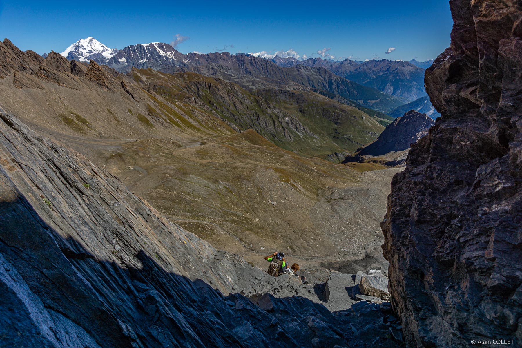 Col de Malatra : vue est