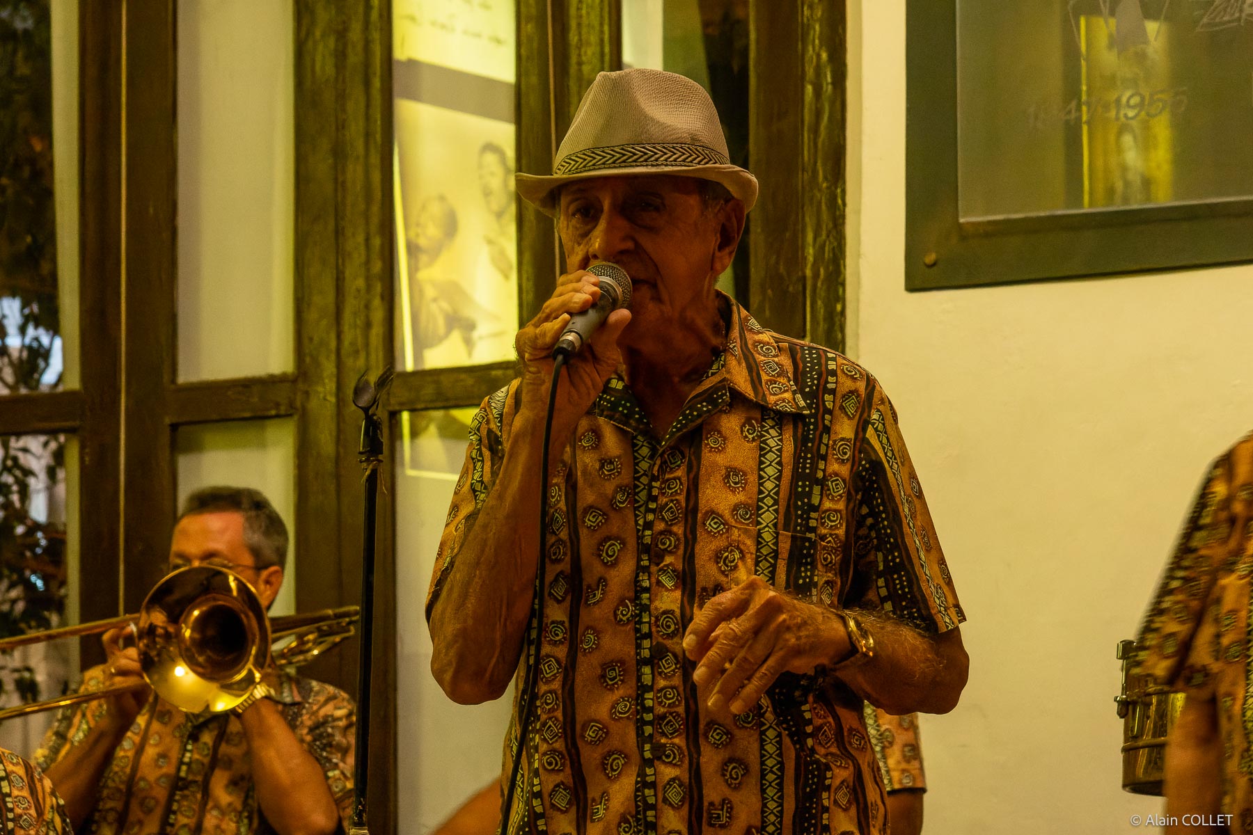 La Havane : concert du conjunto Roberto Faz