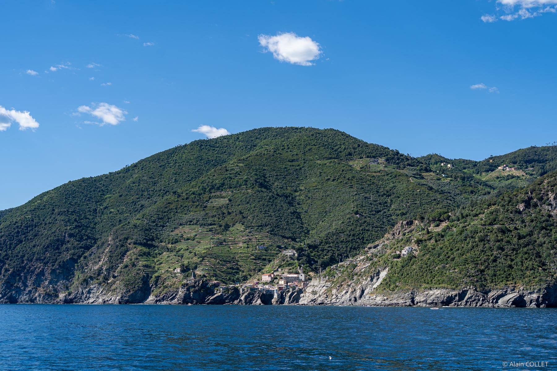Vernazza vue de la mer