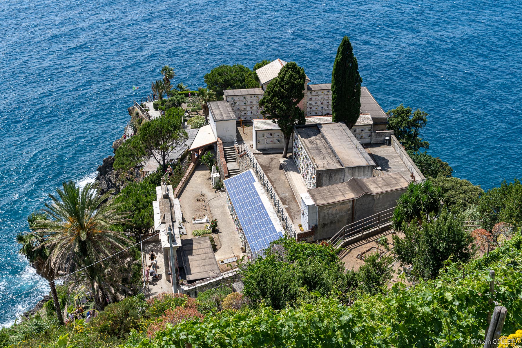 Manarola : cimetière solaire