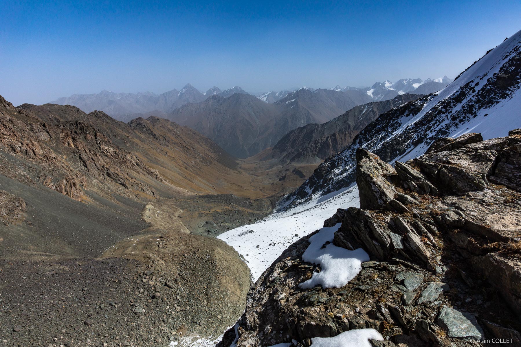 Col Archa Tor : vue nord-est